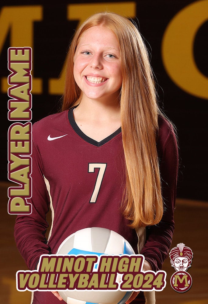 MHS Volleyball Face Sign | Too Dark Designs