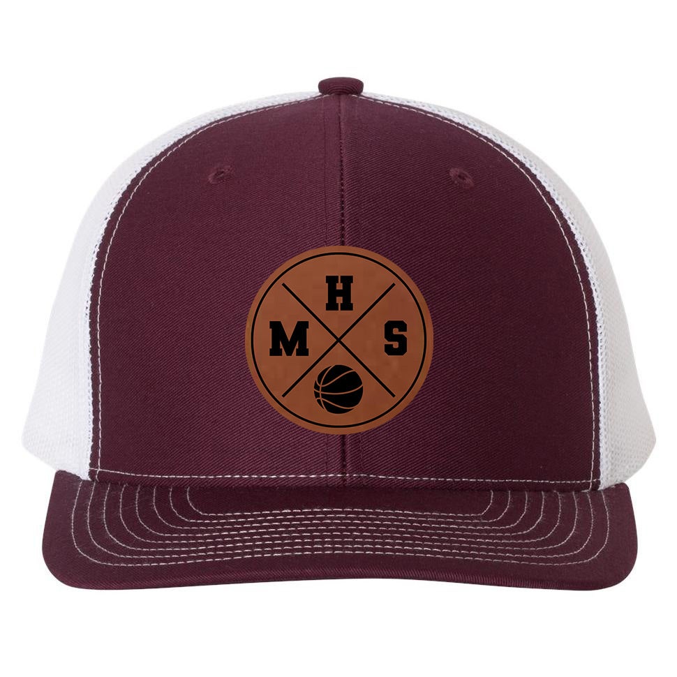 MHS Basketball Patch Cap | Too Dark Designs