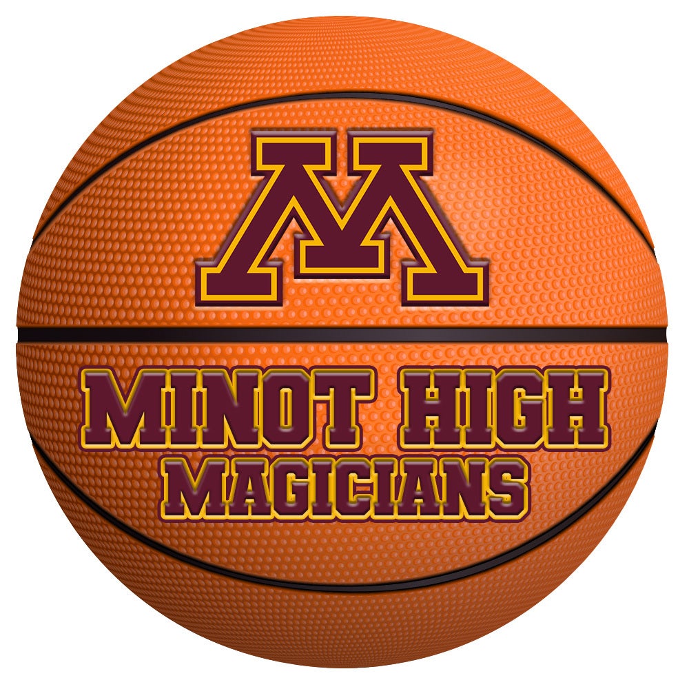 MHS Basketball Decal | Too Dark Designs